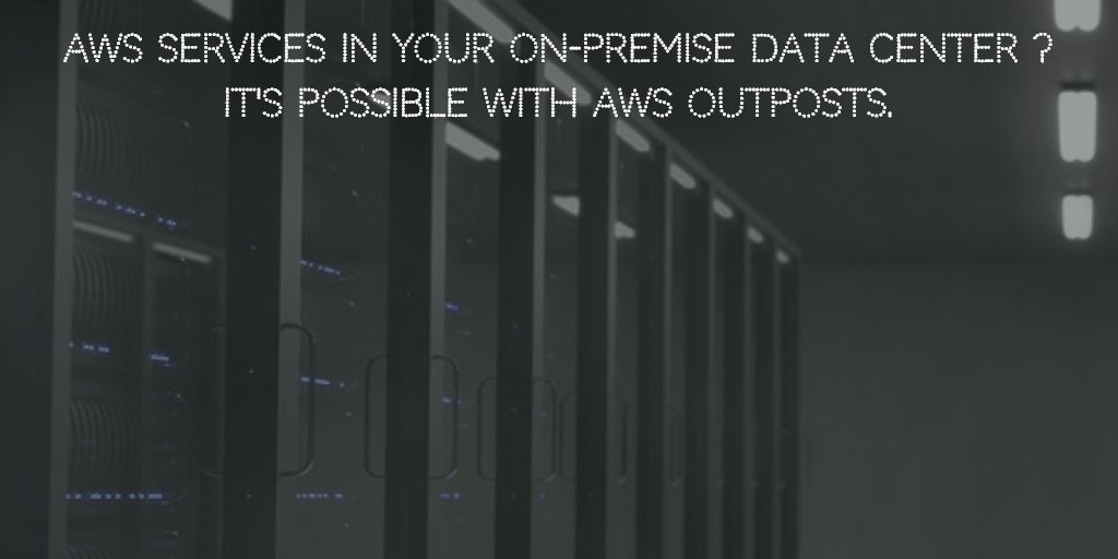 AWS Services in your On-Premise Data Center! It's possible with AWS ...