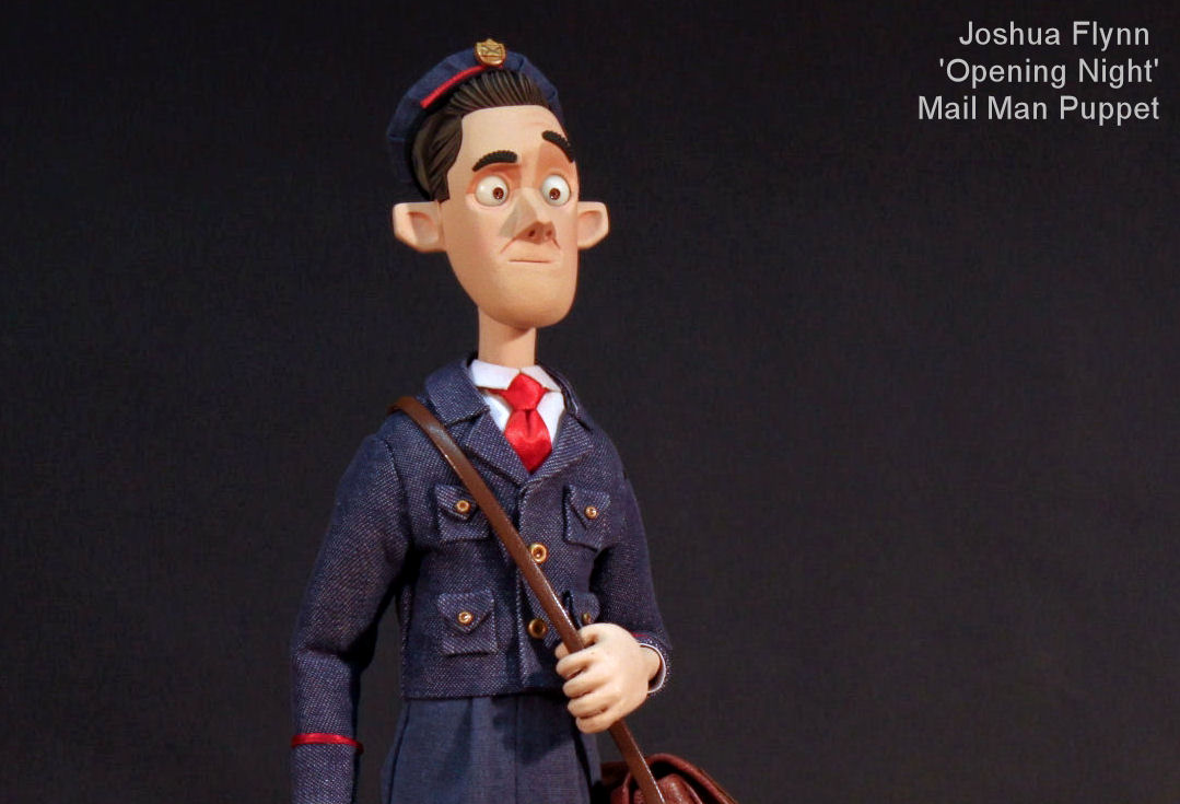 Joshua Flynn: Mail Man 'Roy' Puppet Finished