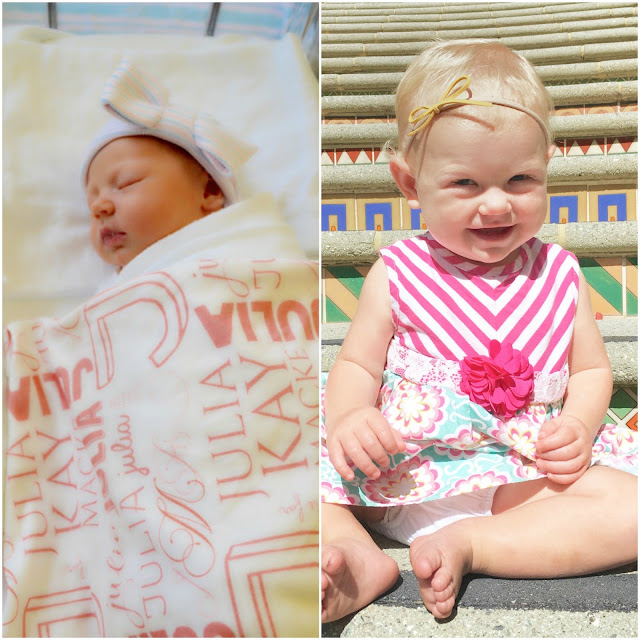 Macke Monologues: Picture Perfect Project {9} - Julia Month by Month