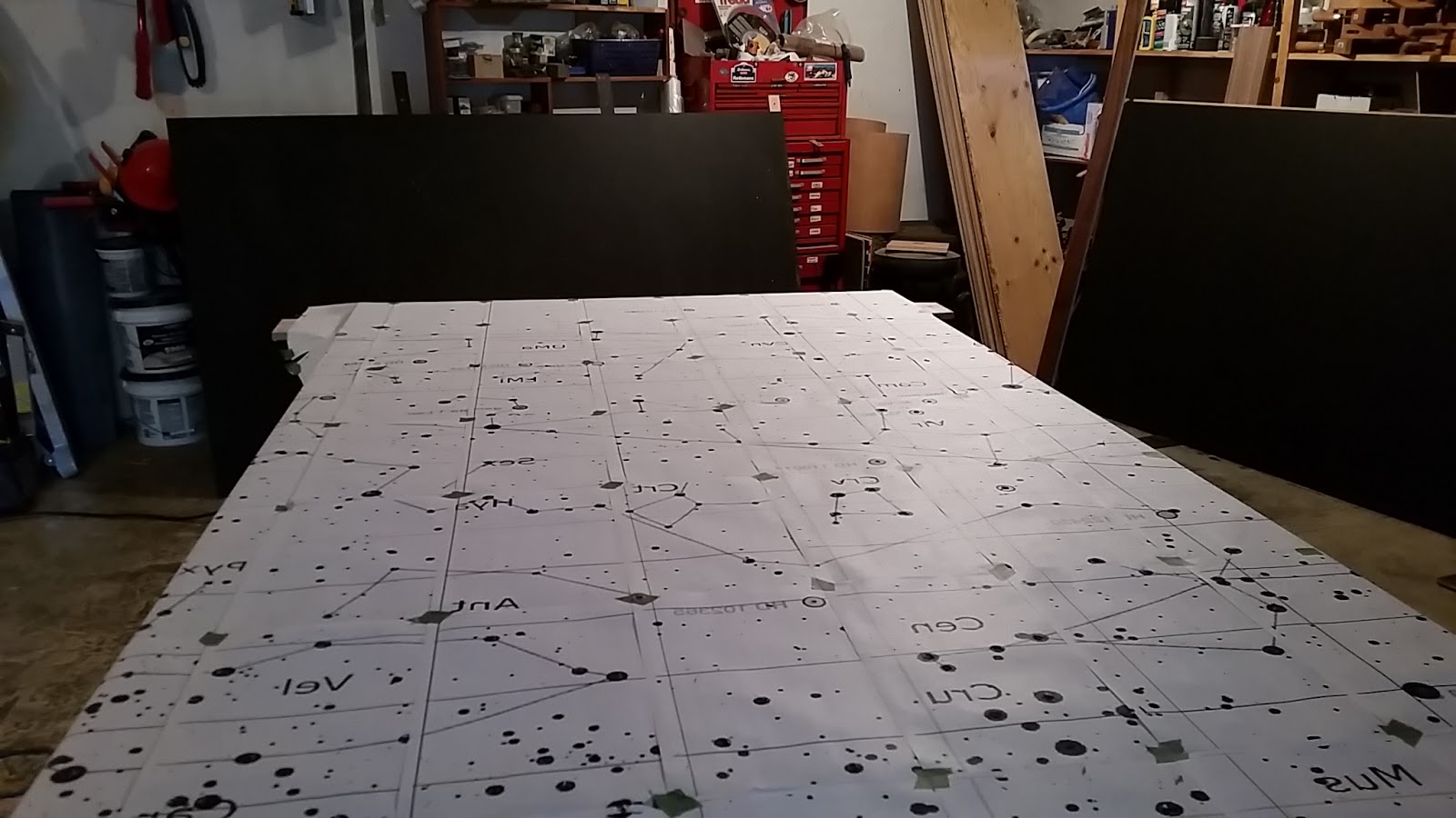 Suissa Design: Building a Star Field Ceiling