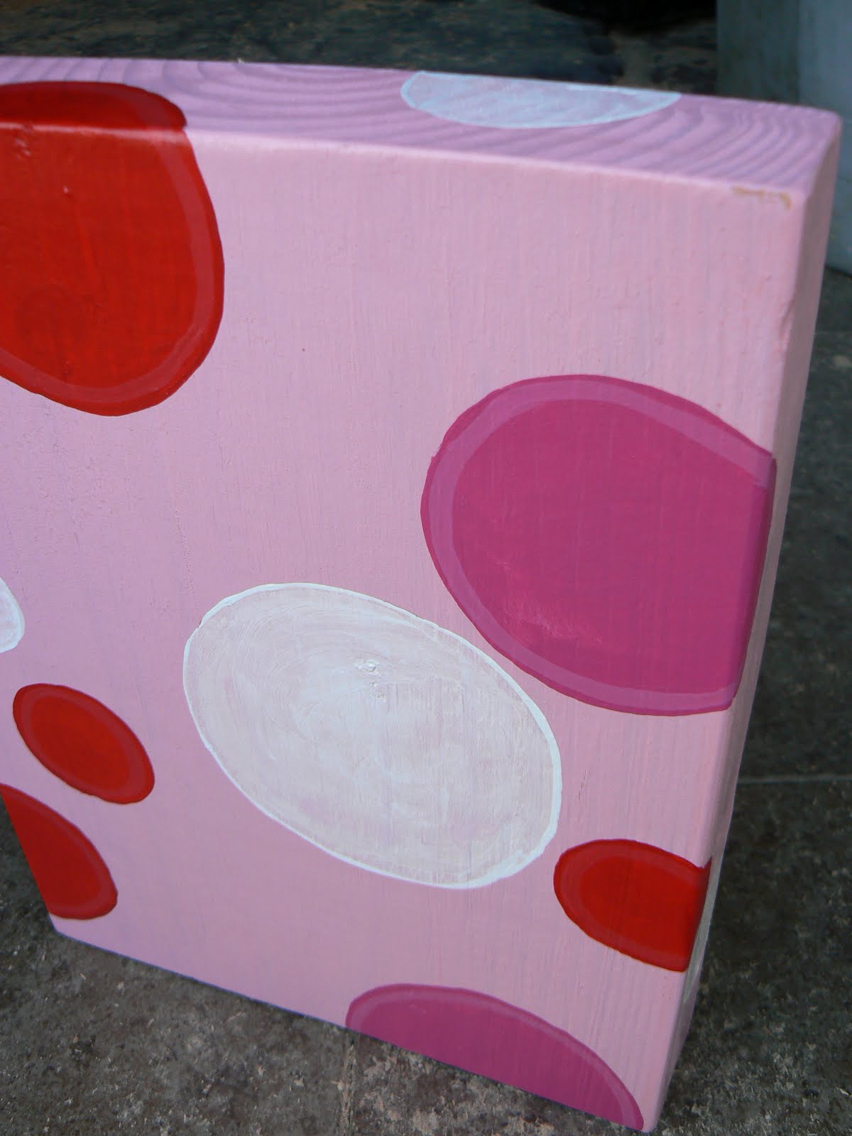 The Creative Homemaker: Tissue Paper Heart Block