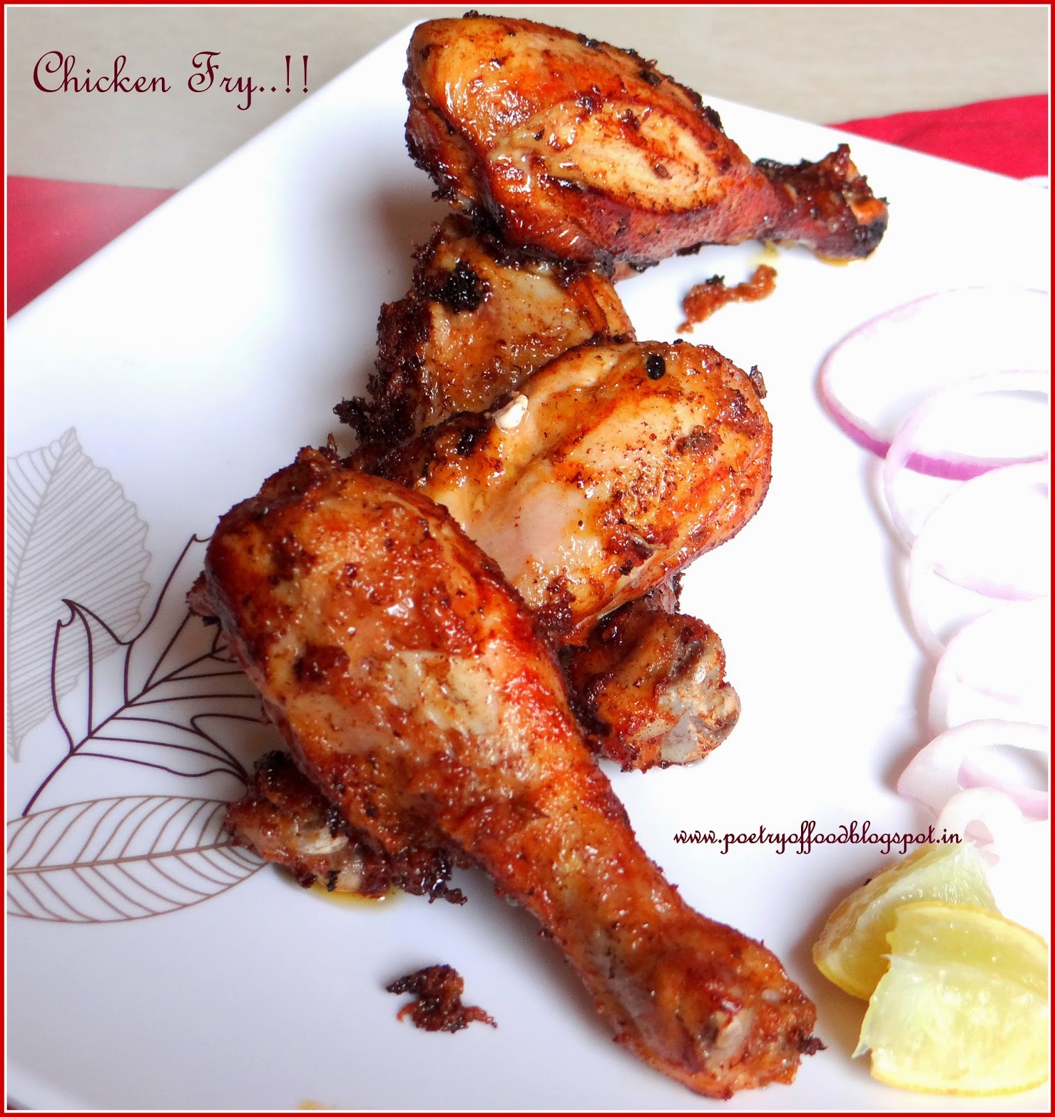 Poetry of Food: Chicken Fry (My Version)