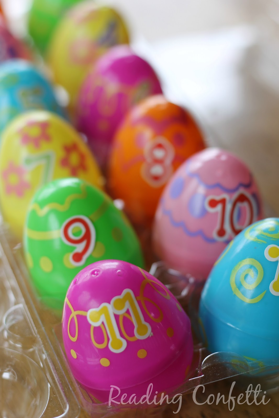 Easy Easter Countdown ~ Reading Confetti