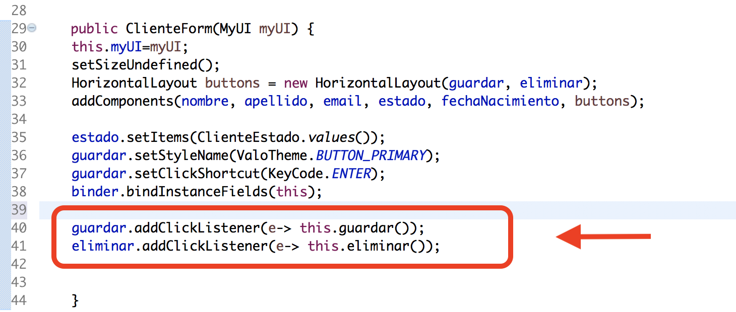 Desarrollo de Aplicaciones en Java: 2018