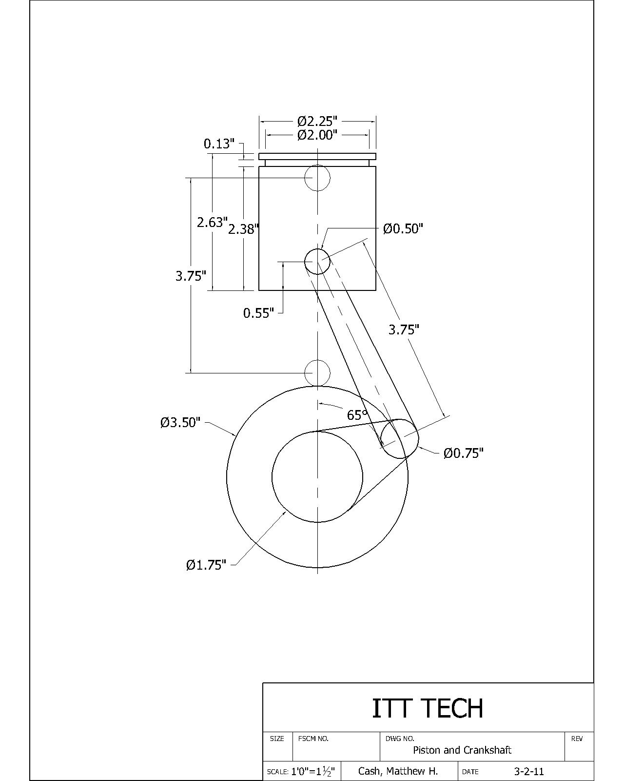 Matthew Cash: 2- Dimensional AutoCAD