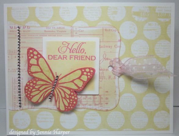 Stampin' Away the Day: Hello, Dear Friend