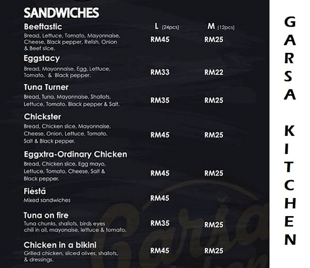 Food Delivery |Yummy Sandwich - Garsa Kitchen ~ Mommy Yoorin