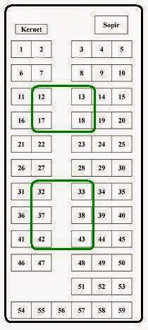 Tempat duduk paling aman dan nyaman di Bus ~ Estomihi Bloog