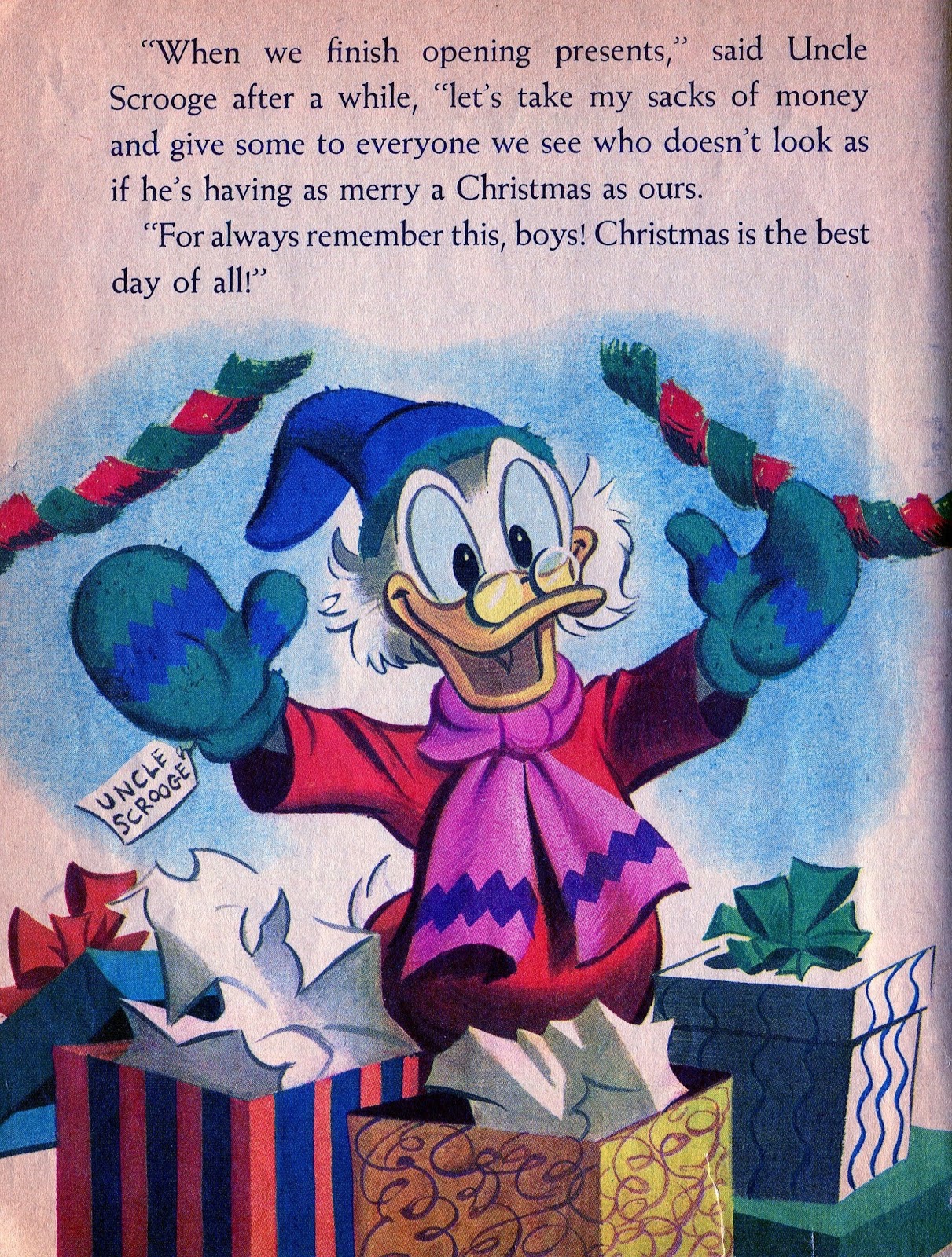 Uncle Scrooge Christmas Carol