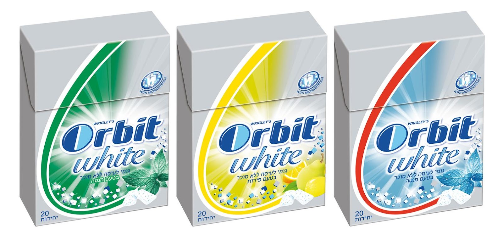 Isreview: Wrigley’s Orbit Sugar Free White Micro Crystals Gum