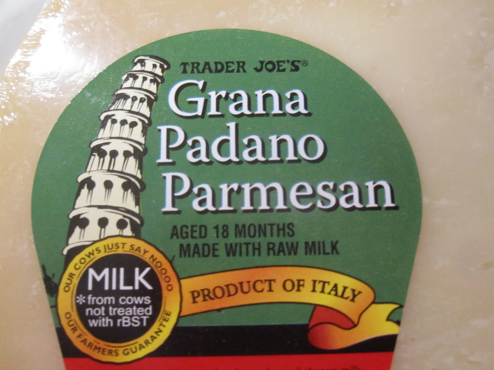 Cannundrums: Cheese: Grana Padano
