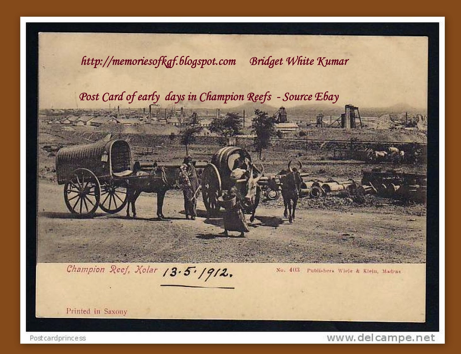 Kolar Gold Fields - NOSTALGIA: JATKAS / TONGAS - THE ONLY MEANS OF ...