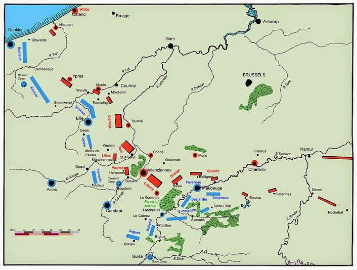 English Historical Fiction Authors: The Flanders Campaign