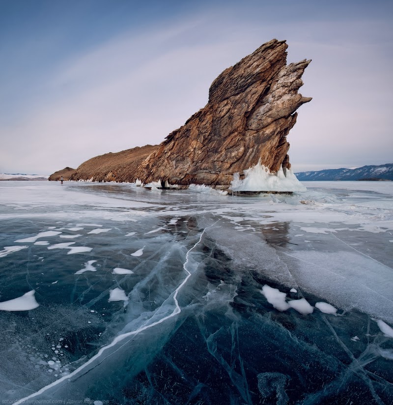 Wonderful Ice on Lake Baikal The Pearl of Siberia - World Fun Vacation