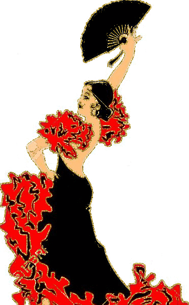 Flamenco, sevillanas, dibujos y gifs animados - Blog de imágenes