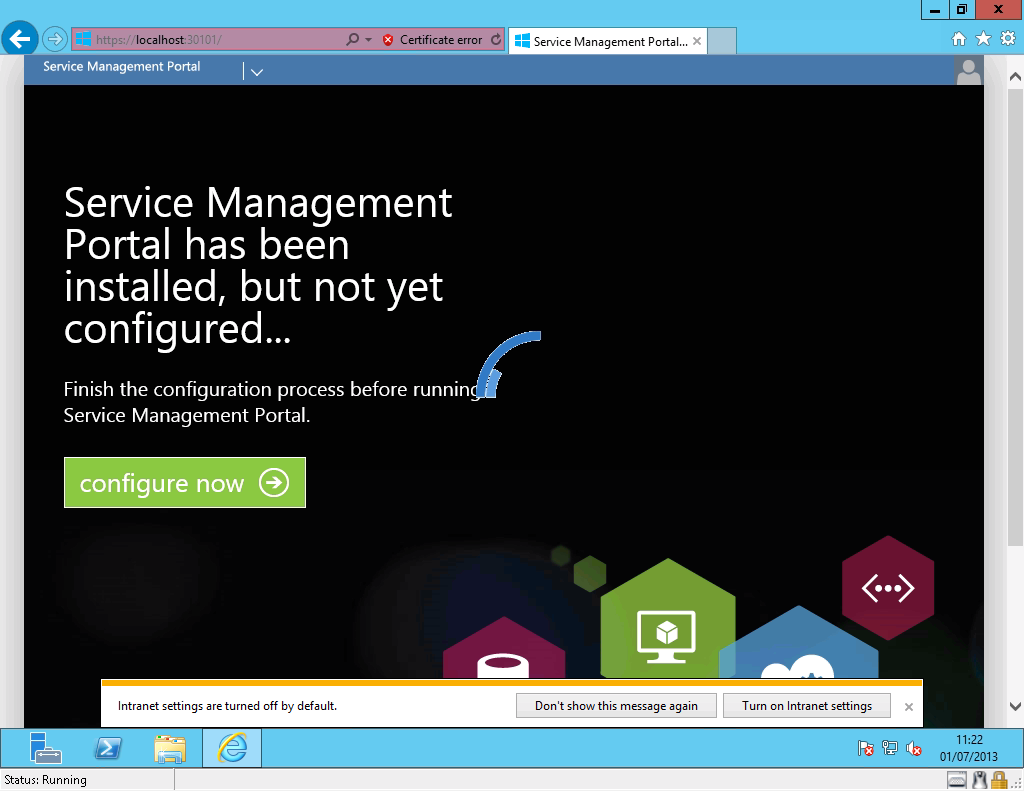 Virtual Affinity: Installing Windows Azure Pack for Windows Server
