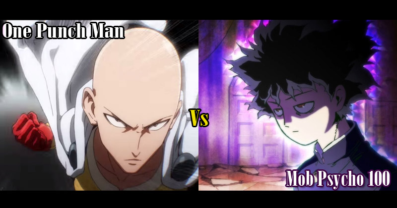 Coalition Chaos Stigma Group: One Punch Man vs Mob Psycho 100