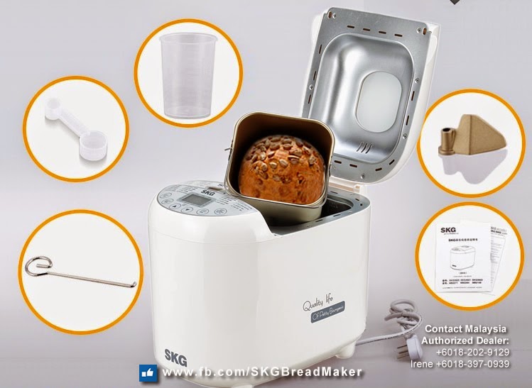 Happy Home Recipe: SKG Bread Maker 3290