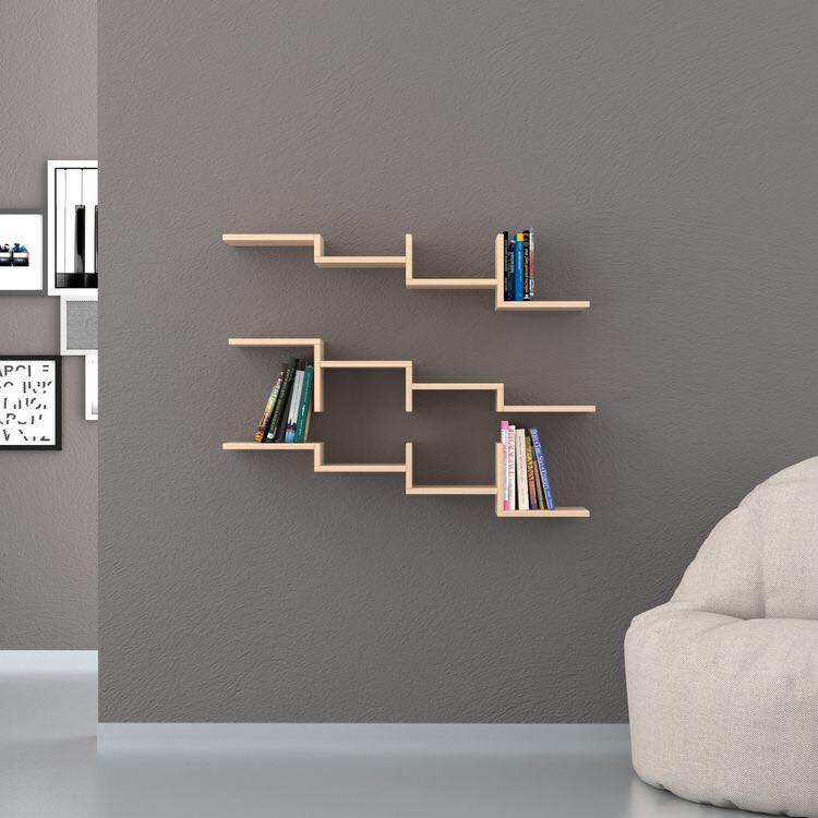 30 repisas de madera para decorar tu hogar