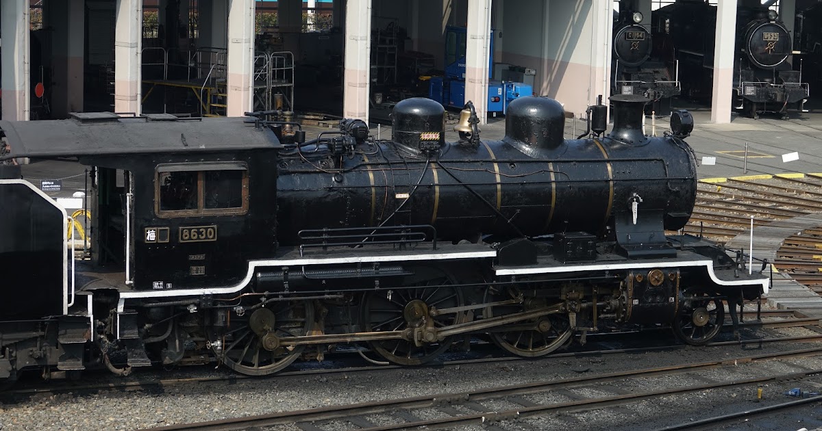 Blair's 鐵道攝影: JR西日本 8620形蒸気機関車 8630