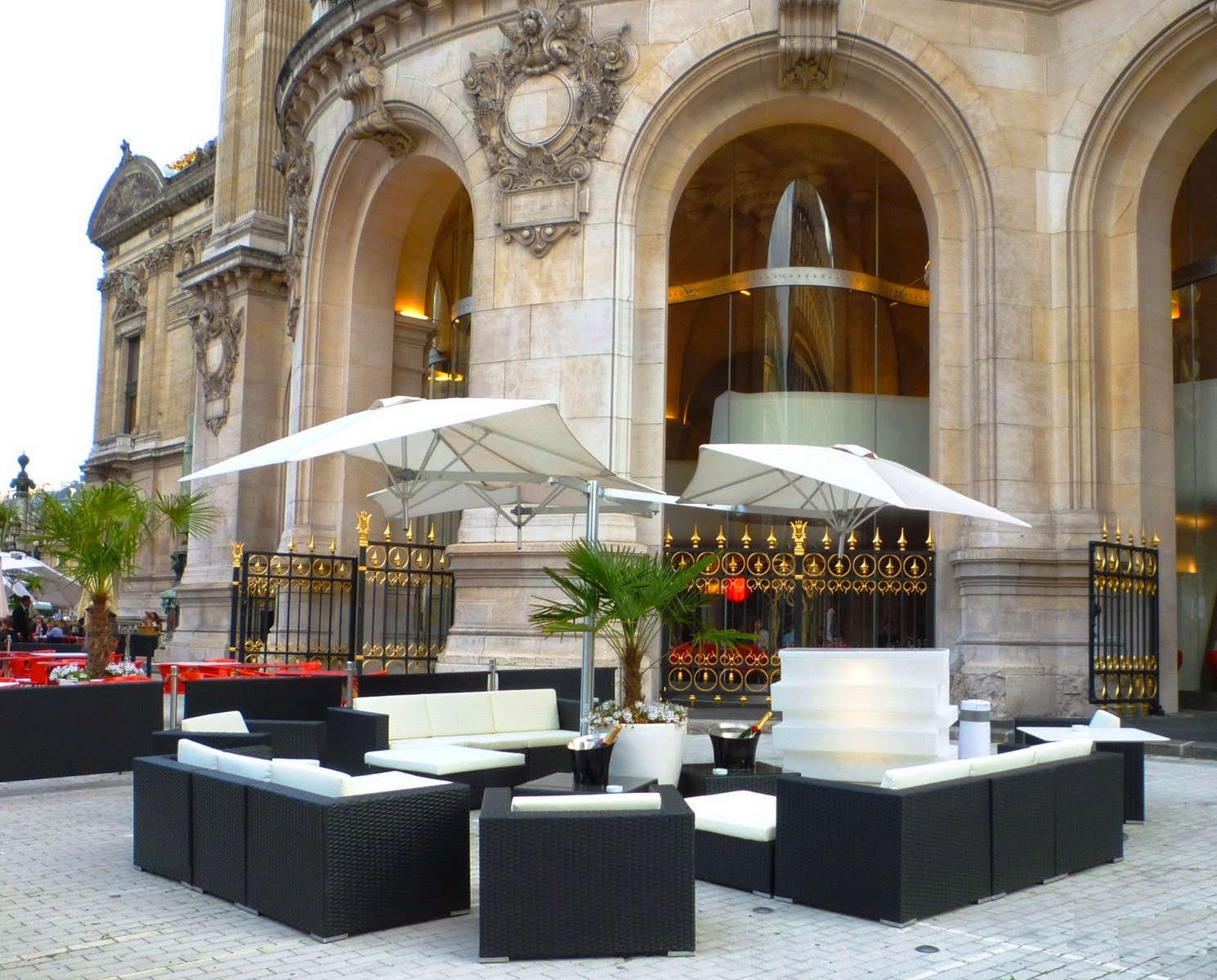 La terrasse de l'Opéra Restaurant est l'une des plus spacieuse de Paris ...