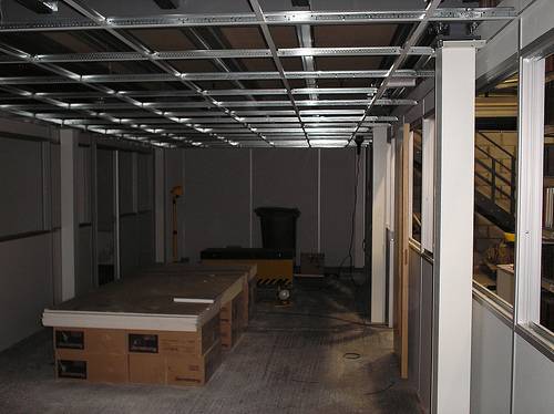 Office And Factory Renovation: Suspended Ceiling Systems