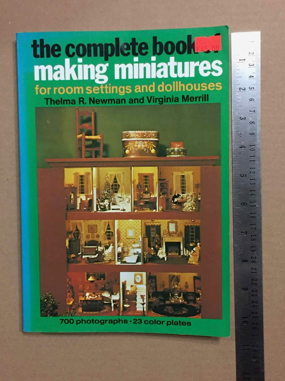 Thirty books about making miniature furniture and accessories