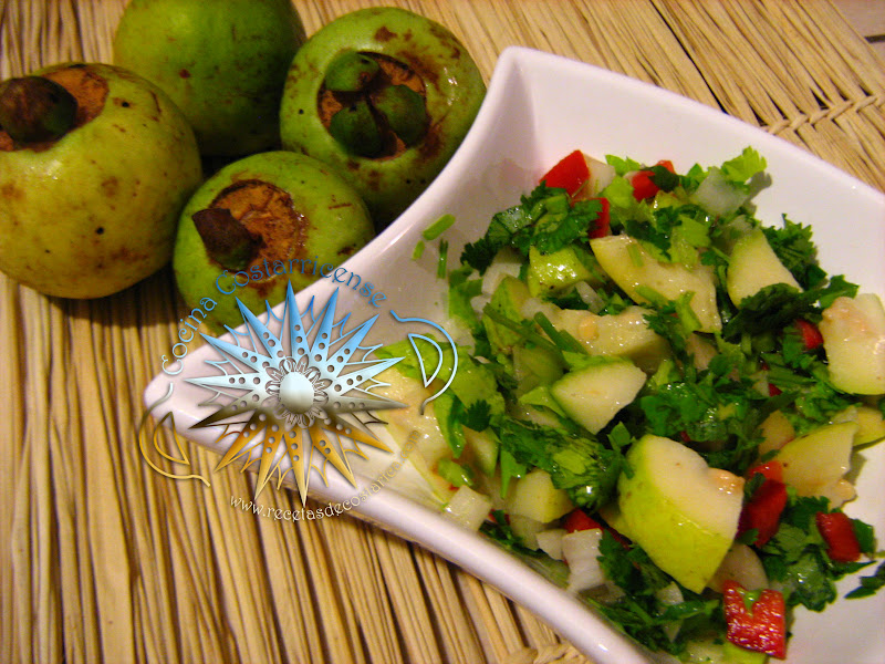 Cocina Costarricense: cas en ensalada