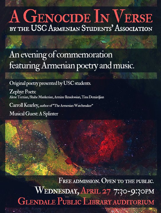 ARMENIAN POETRY PROJECT: A Genocide in Verse