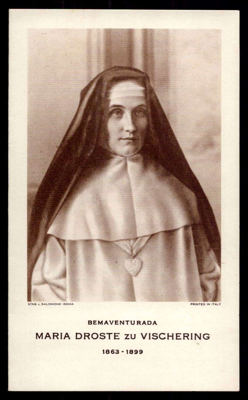 Mystics of the Church: Blessed Maria Droste & her remarkable devotion ...