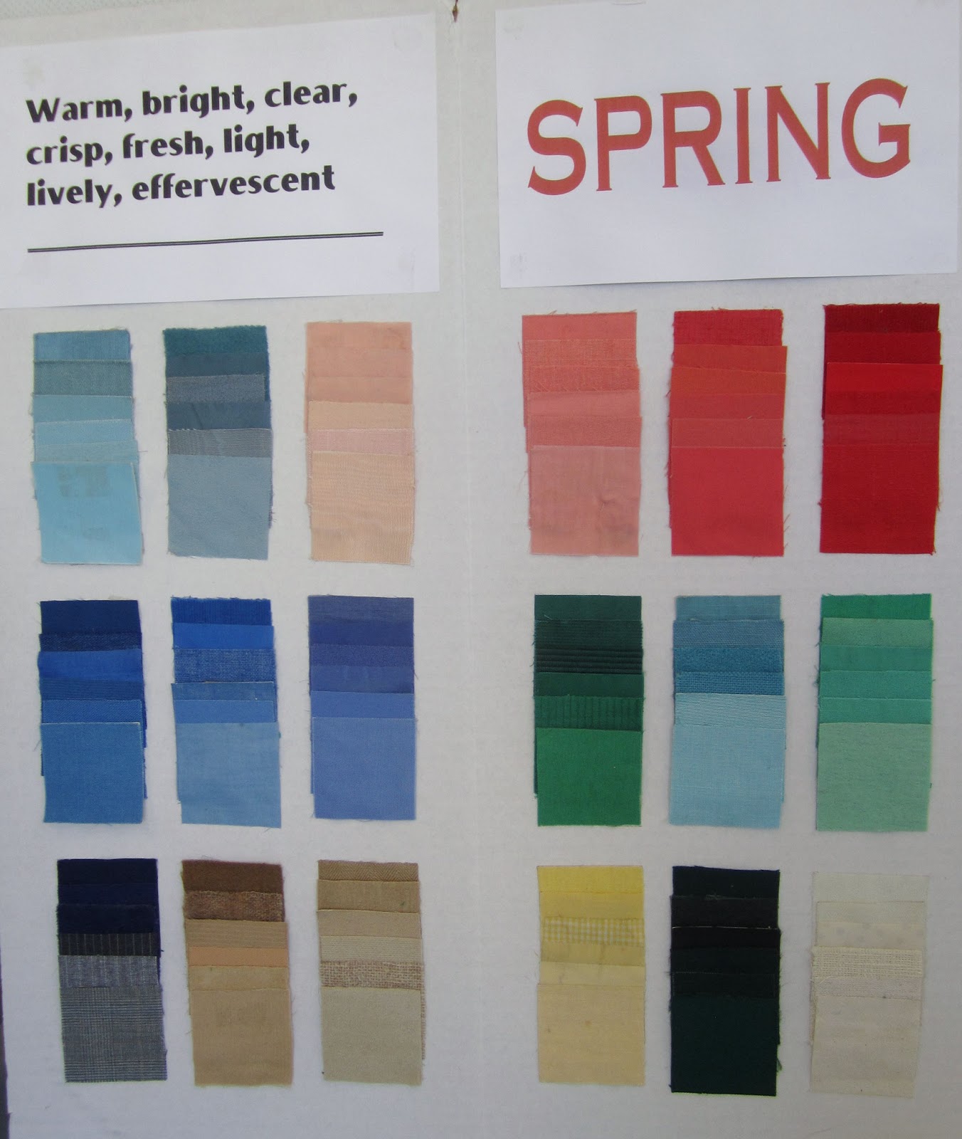 LookBookYou: What are the Colors for each Season?