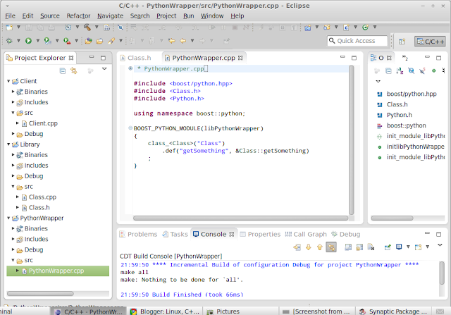 Linux, C++ and other Tortures: Using C++ Libraries from Python
