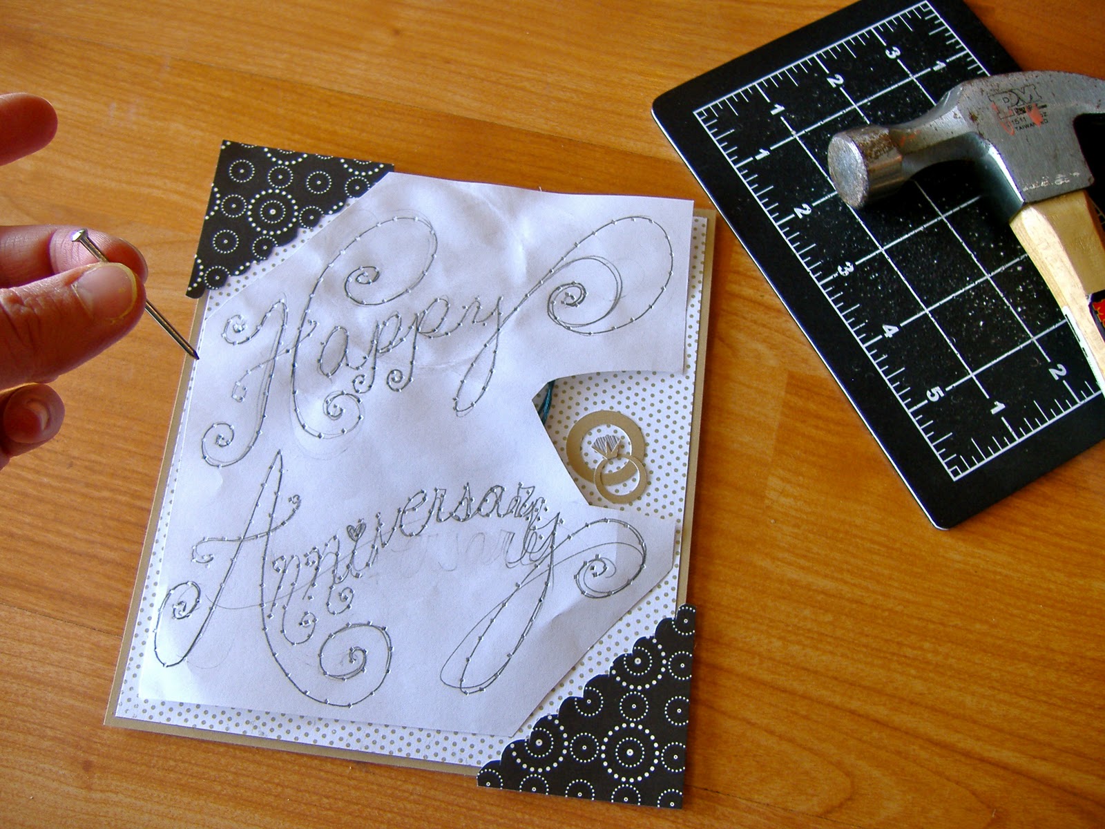 ARTFULIFE: Stitched Card Tutorial