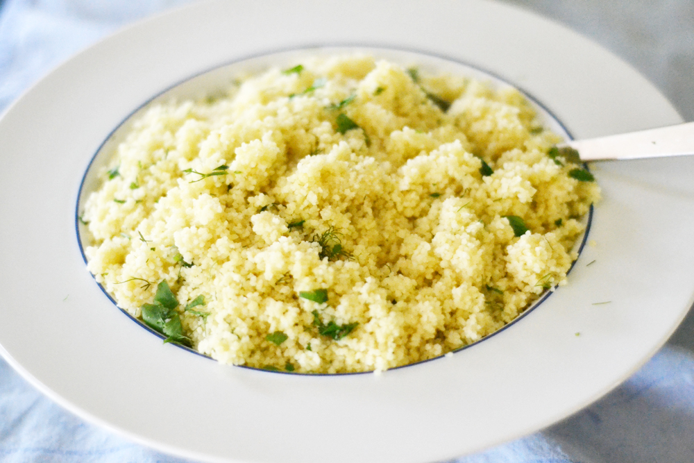 The World in My Kitchen: Herbed Couscous - Perfect for a Lamb Tagine