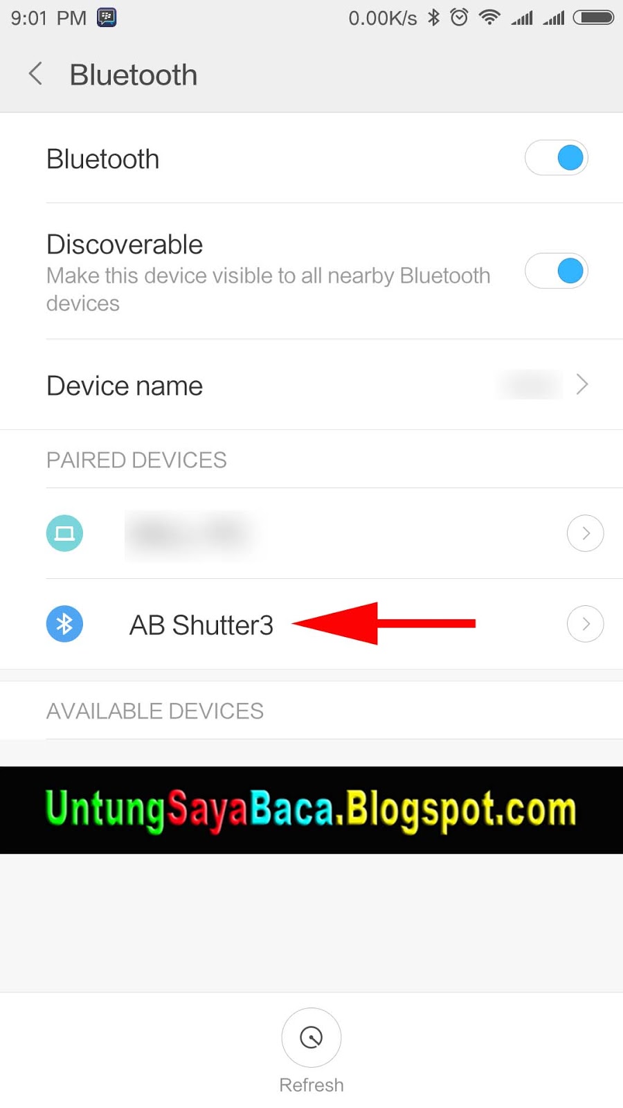Cara Pakai AB Shutter 3 Tongsis Remote Bluetooth Kamera Android Xiaomi ...