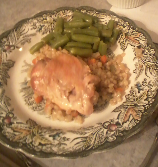 My Baking Adventures: Chicken and Barley Bake