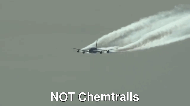 Diferencia entre Contrails y Chemtrails