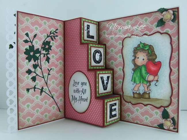 From My Craft Room: Template for a 4-Step Card (6" x 6")