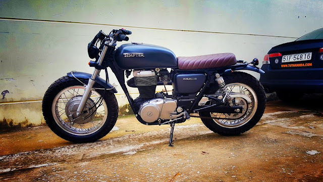Hell Kustom : Suzuki ST400 By Garage Tu Thanh Da