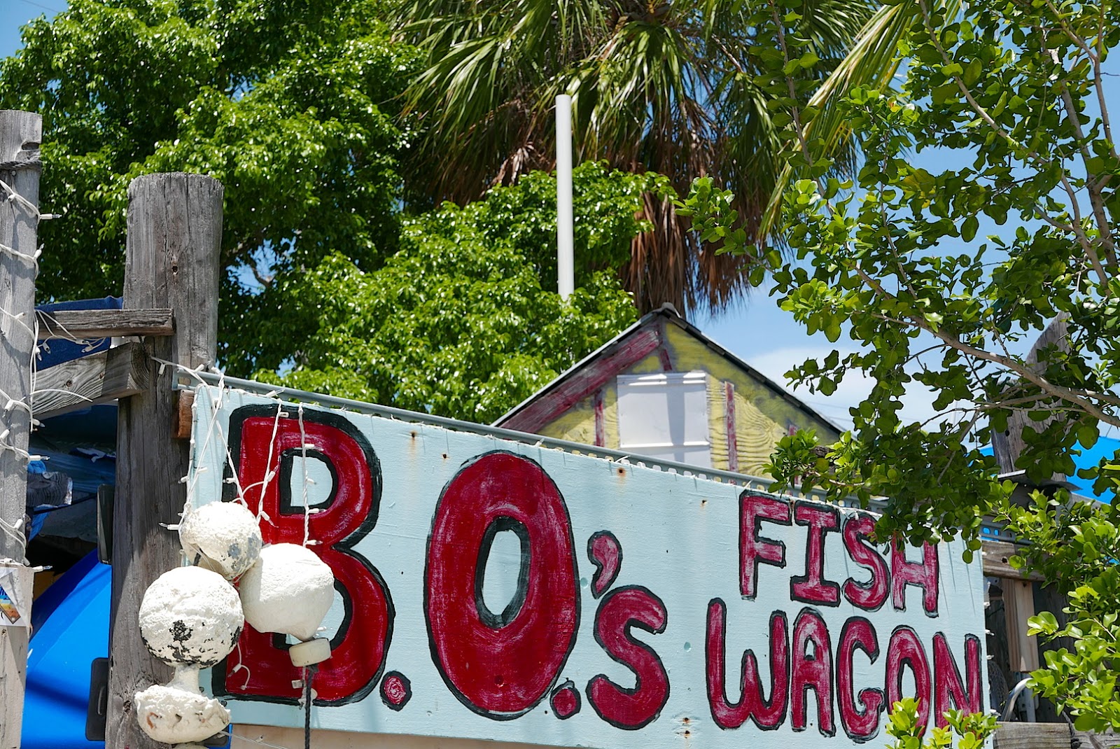 Josh and Joe Travels: BO's Fish Wagon Key West Florida