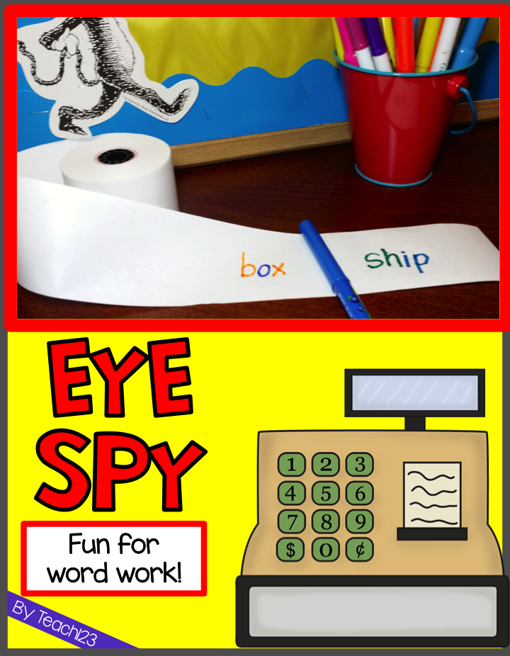 Eye Spy: Hands on fun for Guided Reading and more! | Teach123