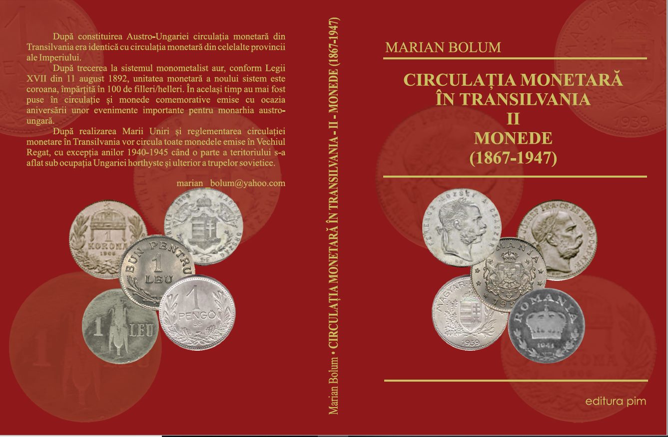 numismon: Semnal editorial: Marian Bolum-Circulatia monetara in ...