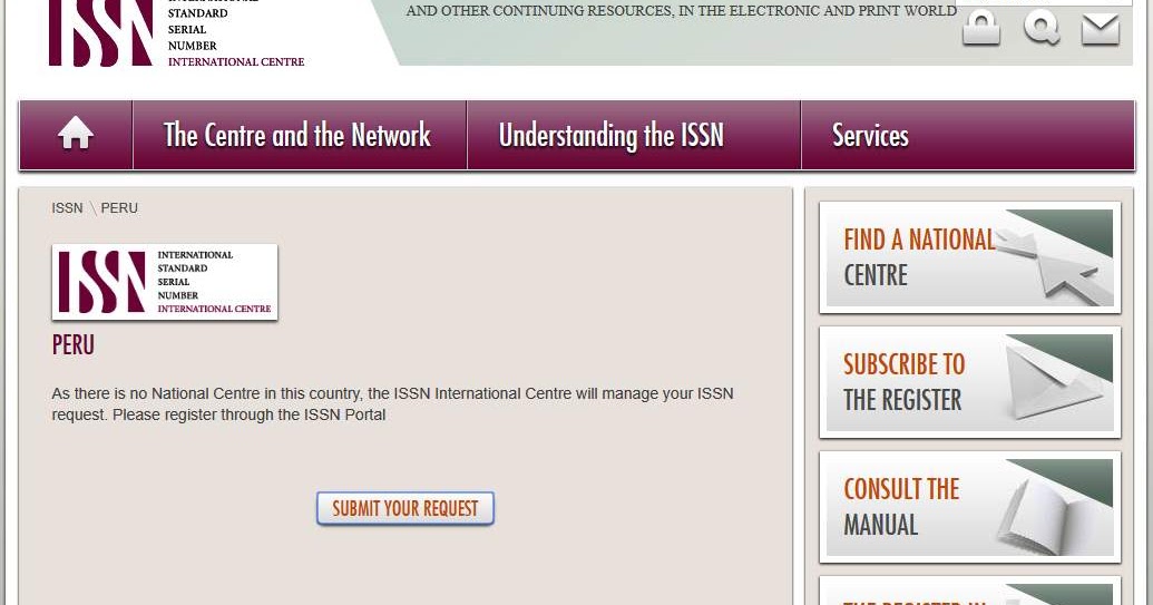 Fernando Ardito: Trámite para solicitar el ISSN para una revista ...