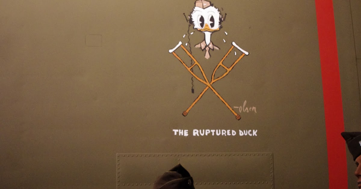 The Aerodrome: Pacific Aviation Museum: "Ruptured Duck"