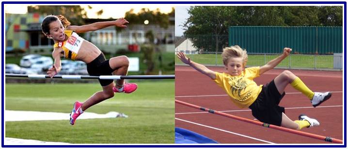 Games and exercises to teach the technique of High Jump in athletics ...