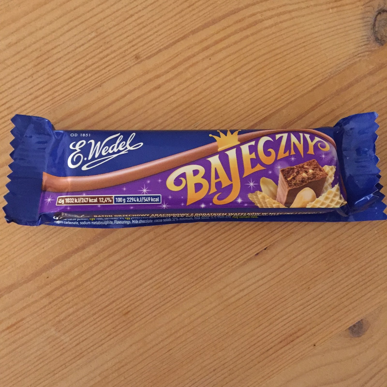 Archived Reviews From Amy Seeks New Treats: E.Wedel Bajeczny Peanut ...