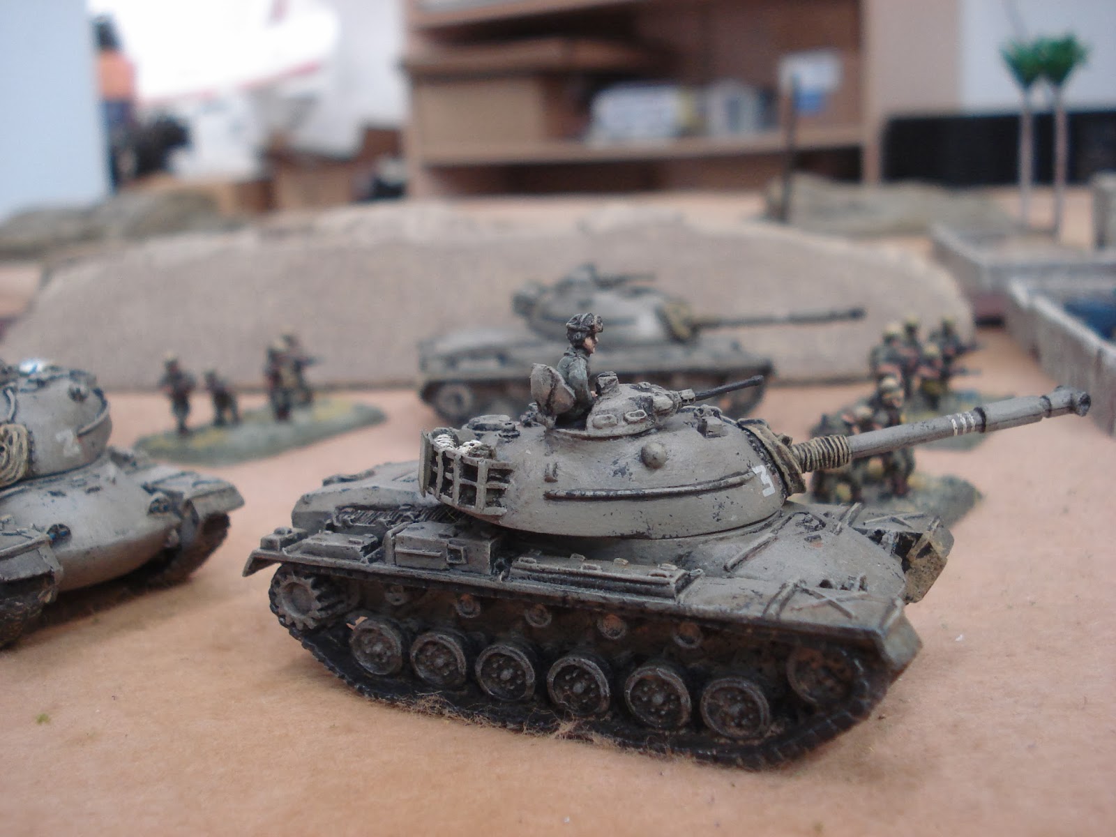 Broke Low: Israeli Infantry and Magach 2 tanks (FOW)