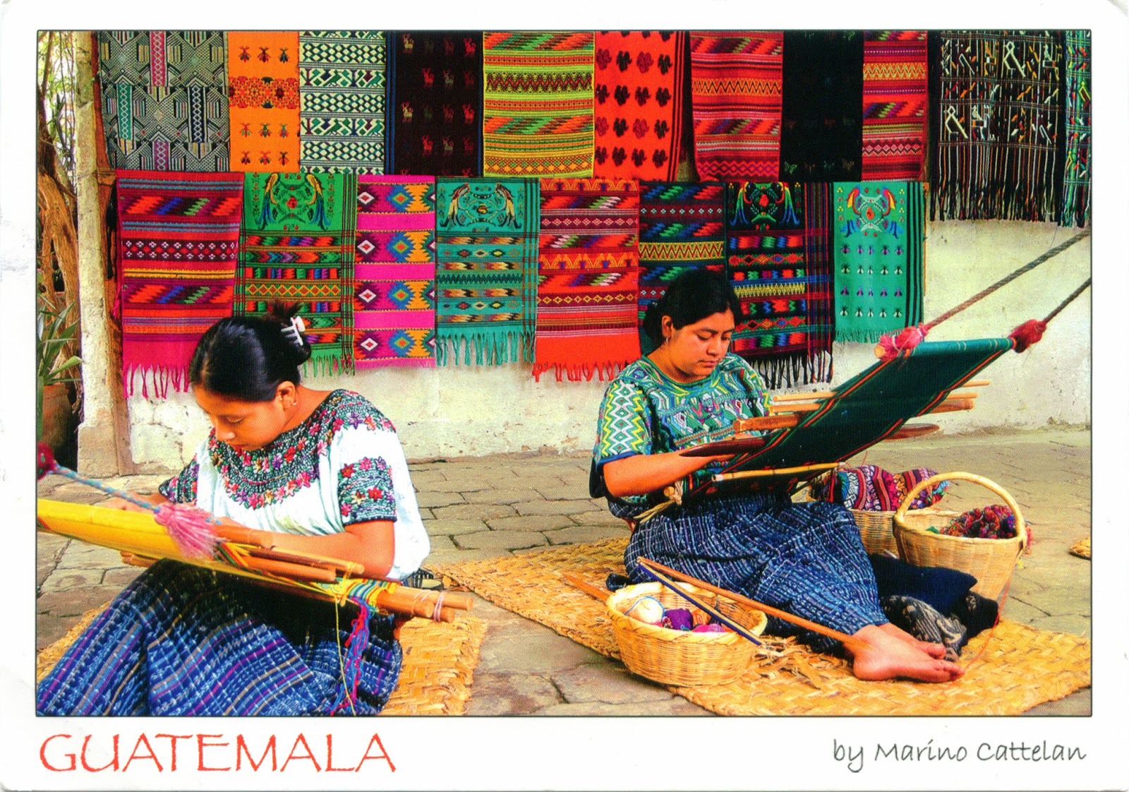 WORLD, COME TO MY HOME!: 0815 GUATEMALA - Mayan weavers