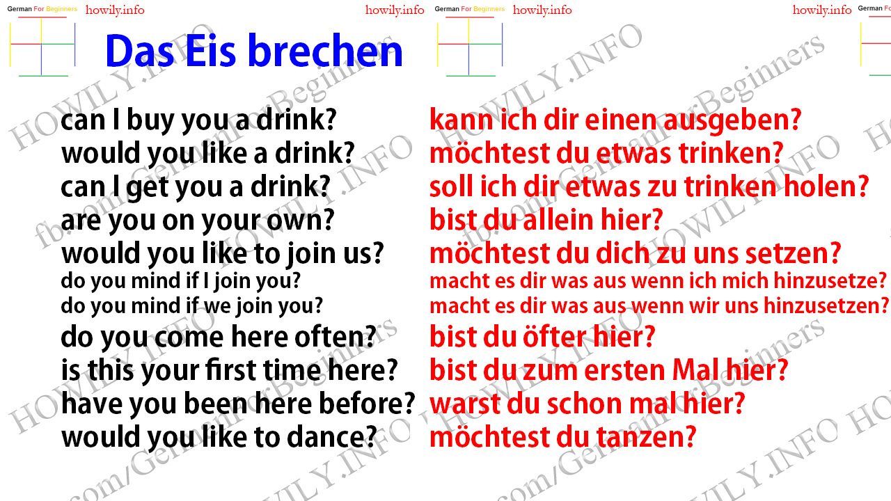Das Eis brechen