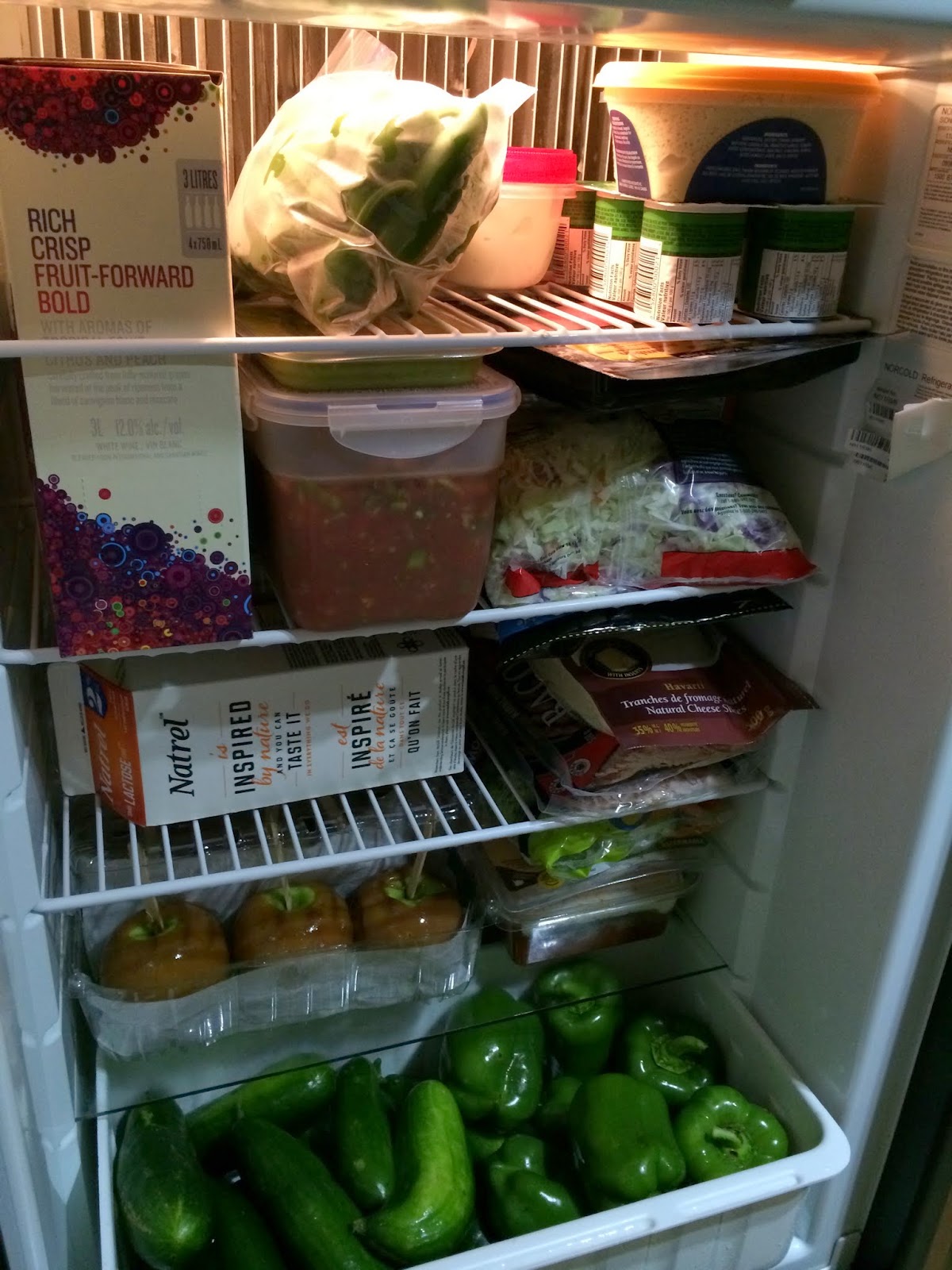 ~ packing up the trailer refrigerator